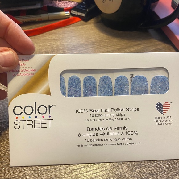 Color Street | Makeup | Color Street Ice Castle Nail Strips Retired ...